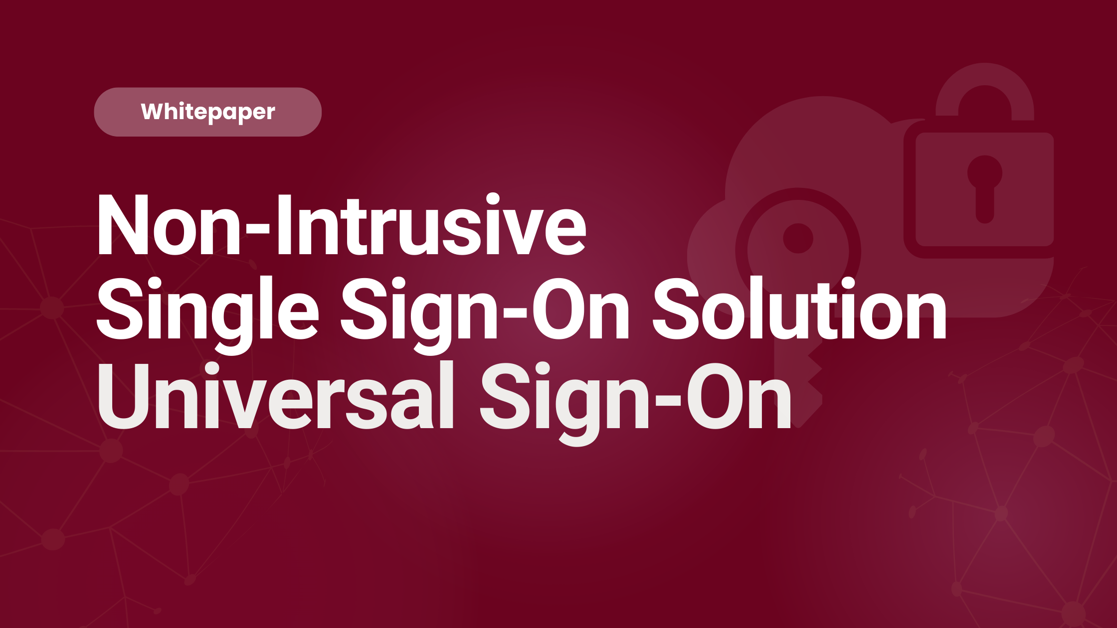 AccessMatrix™ USO Overview Whitepaper | i-Sprint Innovations