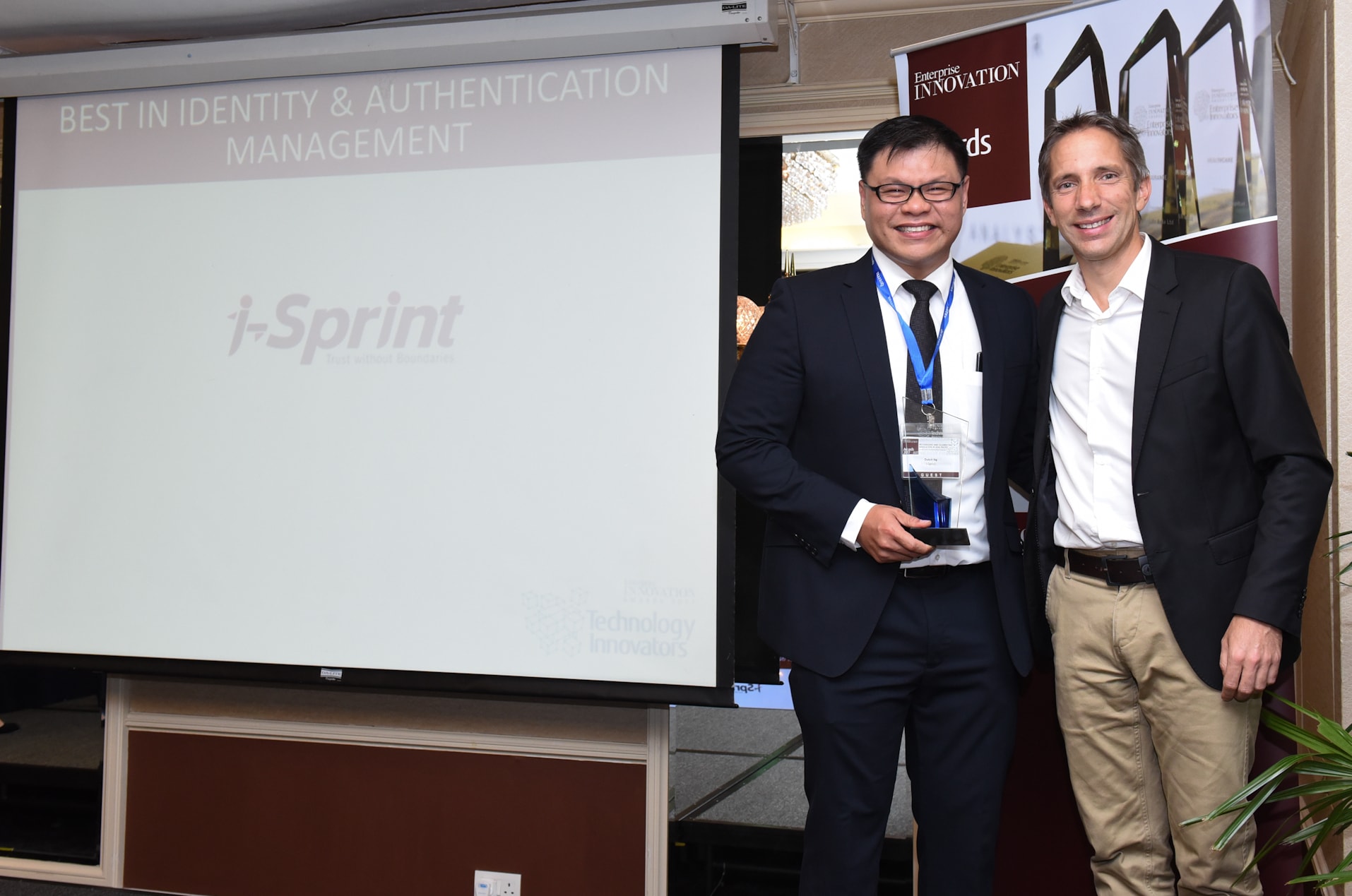 i-Sprint Won Enterprise Innovation Award 2017 Technology Innovators - i ...